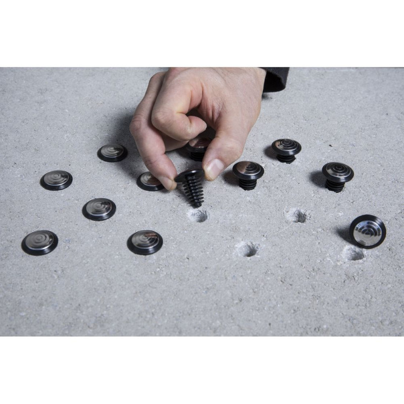 Clou podotactile Iziclou à frapper - Pack 250 clous podotactiles - Dès ...