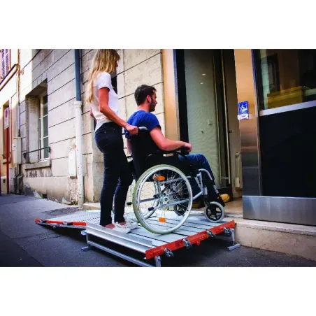 Plateforme alu pour rampe d'accès PMR - Dès 865,00 € HT